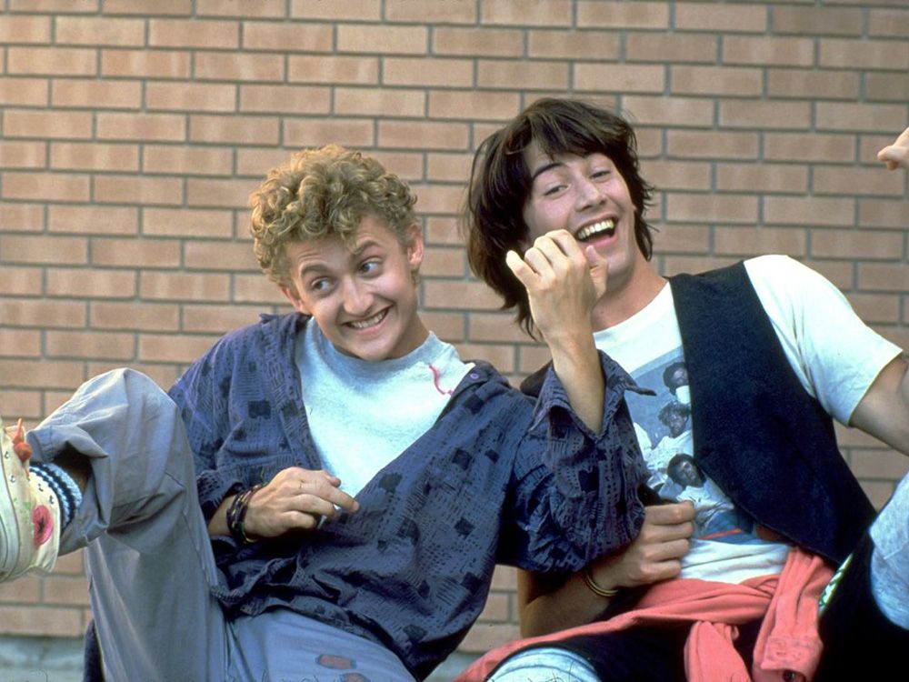 Excellent (air guitar riff): Bill & Ted are officially returning for a ...