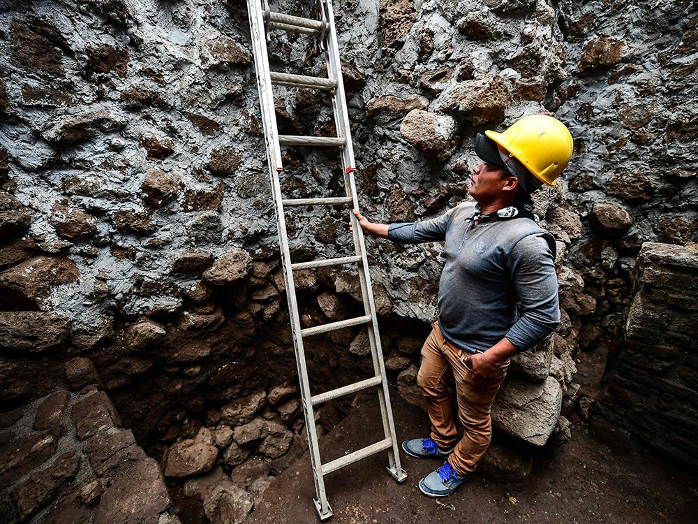Earthquake rips open 13th century Mexican pyramid to reveal even older ...