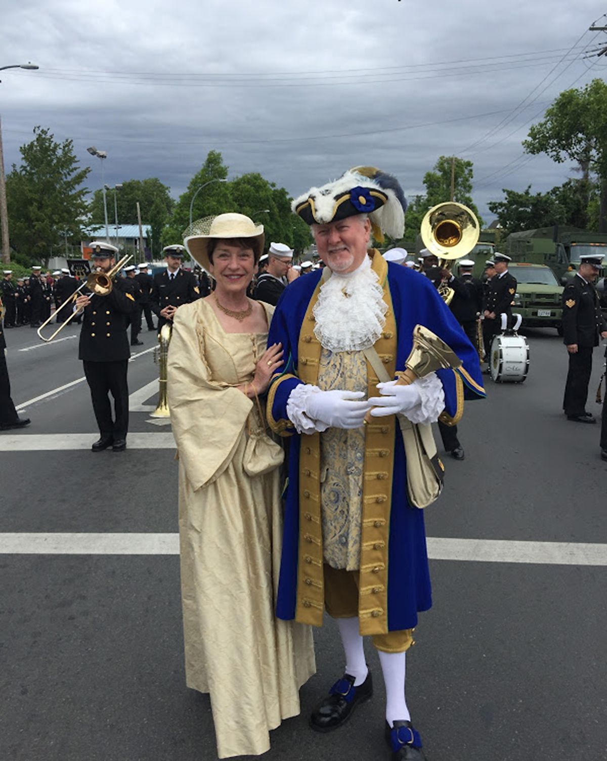Oyez! B.C. town crier under fire for not remaining politically neutral ...