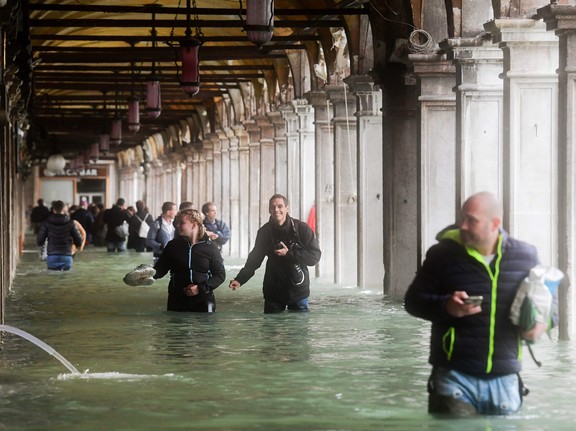 Three quarters of Venice just flooded while its flood gates sit ...