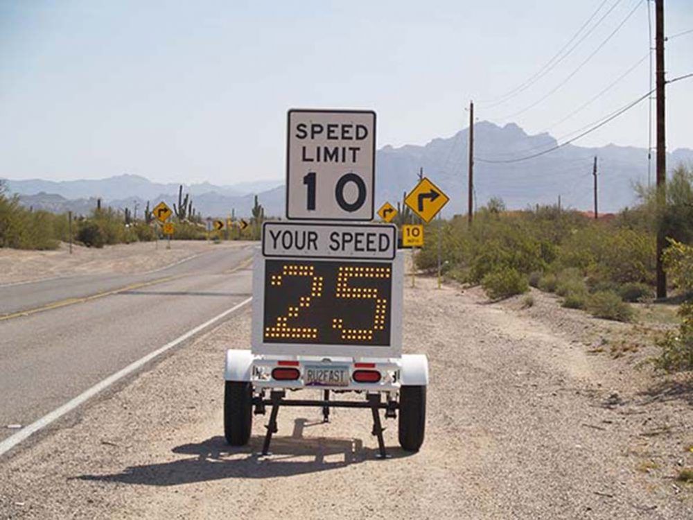 How roadside speed signs in the U.S. could be tracking you using ...