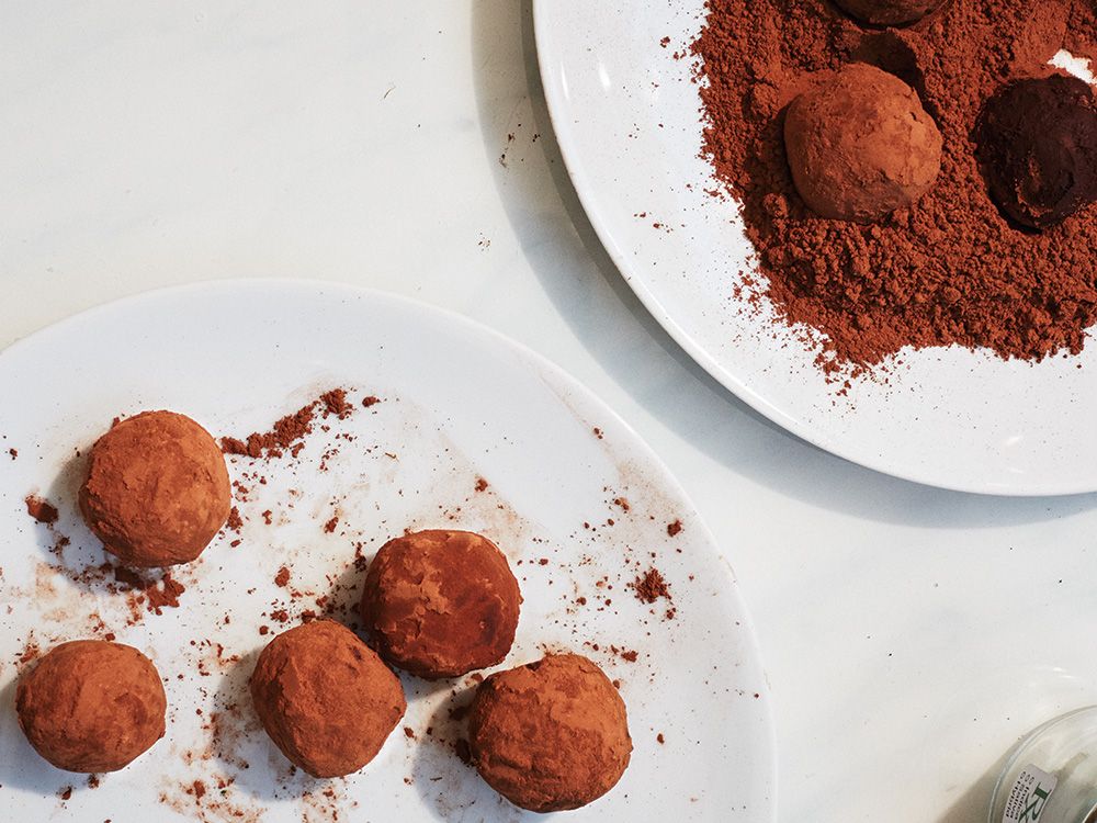 Cook this: Bud-and-bourbon-infused chocolate truffles from Bong Appétit ...