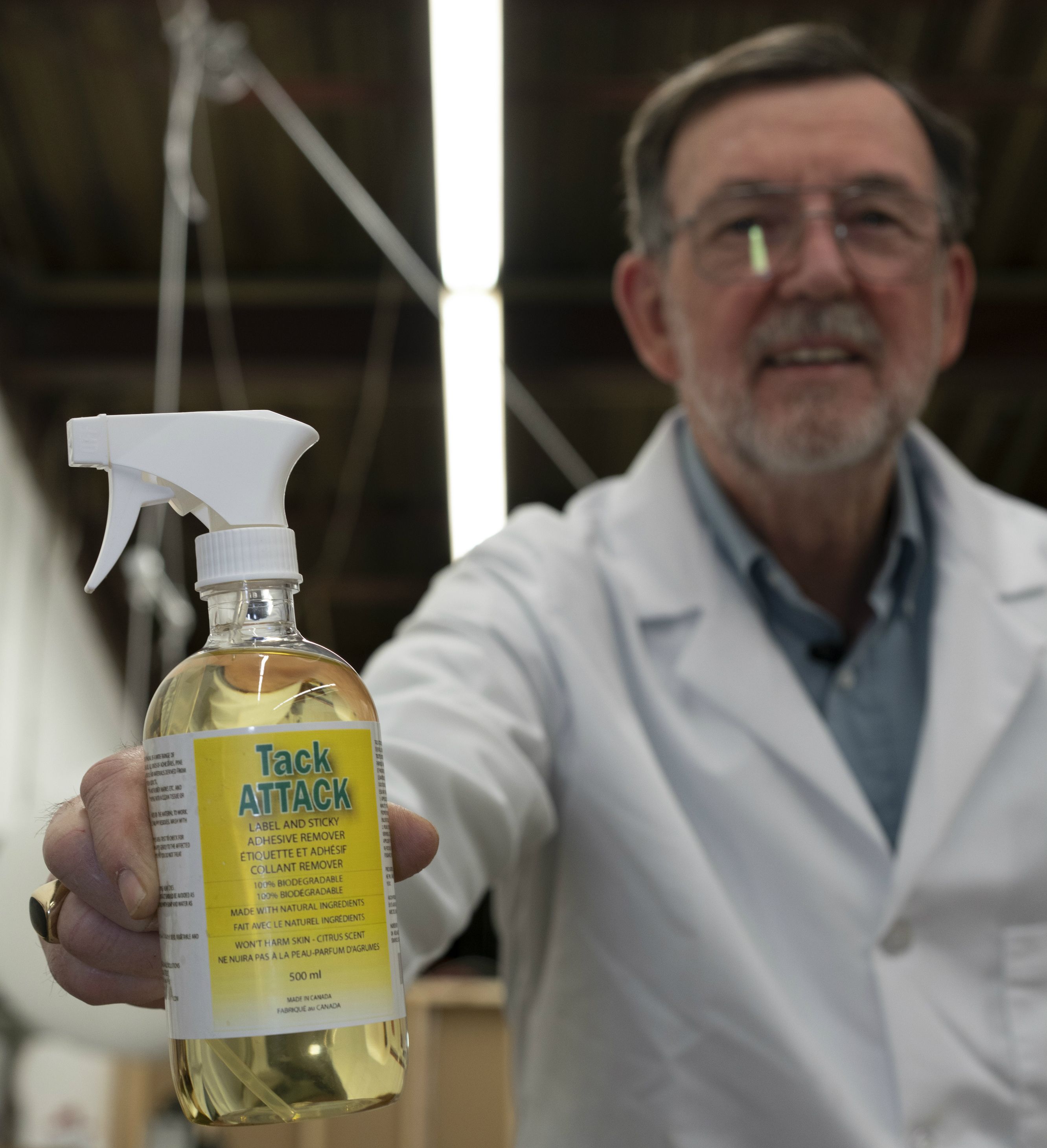 Cobourg, Ont., chemist invents plant-based adhesive remover that works ...