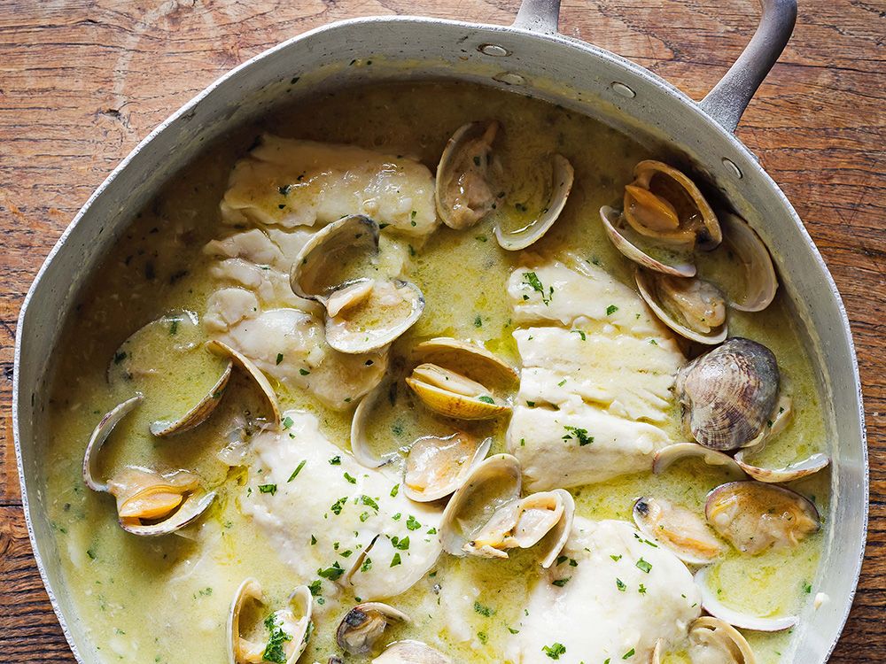 Cook this: Hake with clams in salsa verde from Basque Country ...