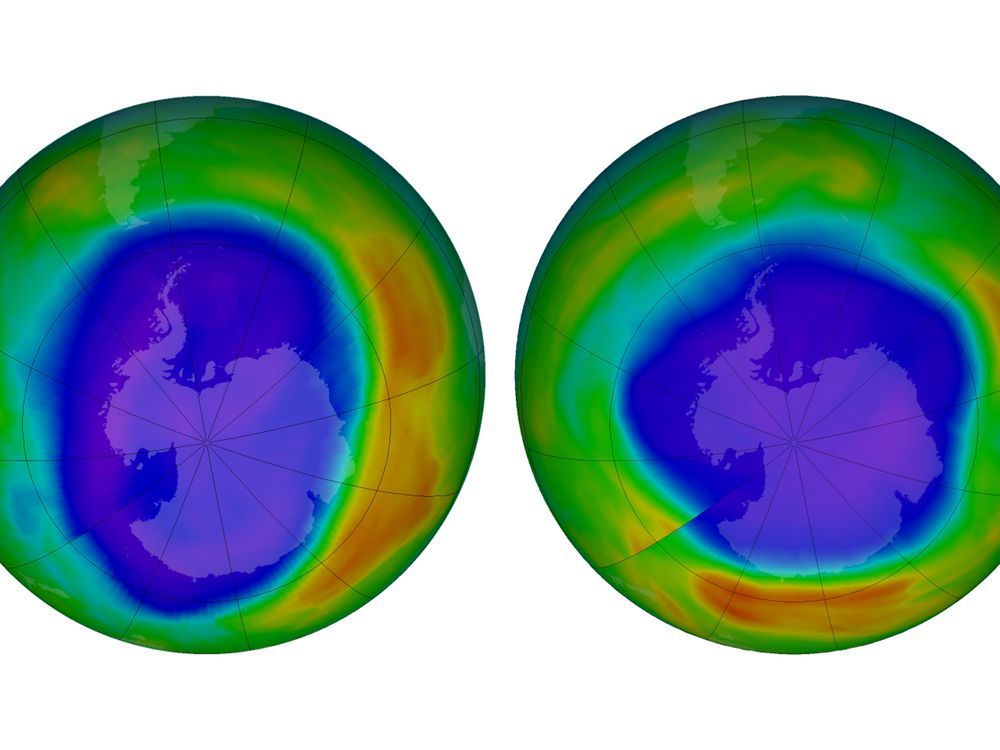 The UN says the Earth’s ozone layer is healing, and should be ...
