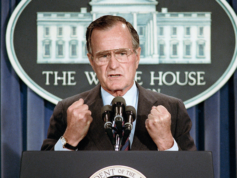 George H.W. Bush, former U.S. president, dies at age 94, just months ...