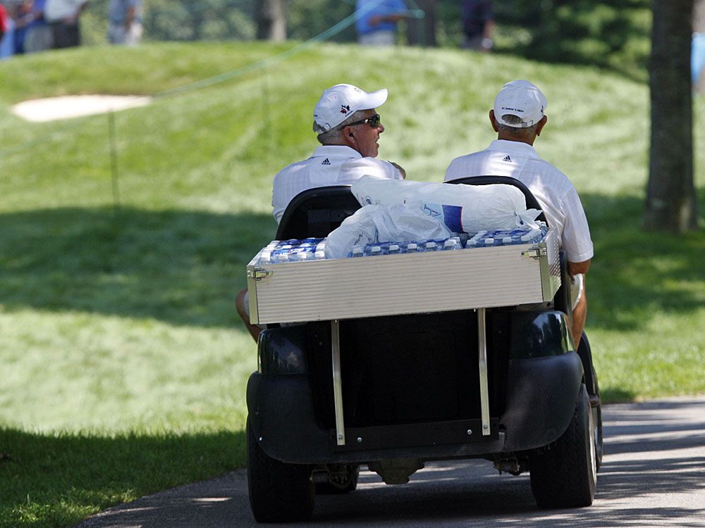 Two seniors drown when their golf cart is rammed and they’re thrown ...