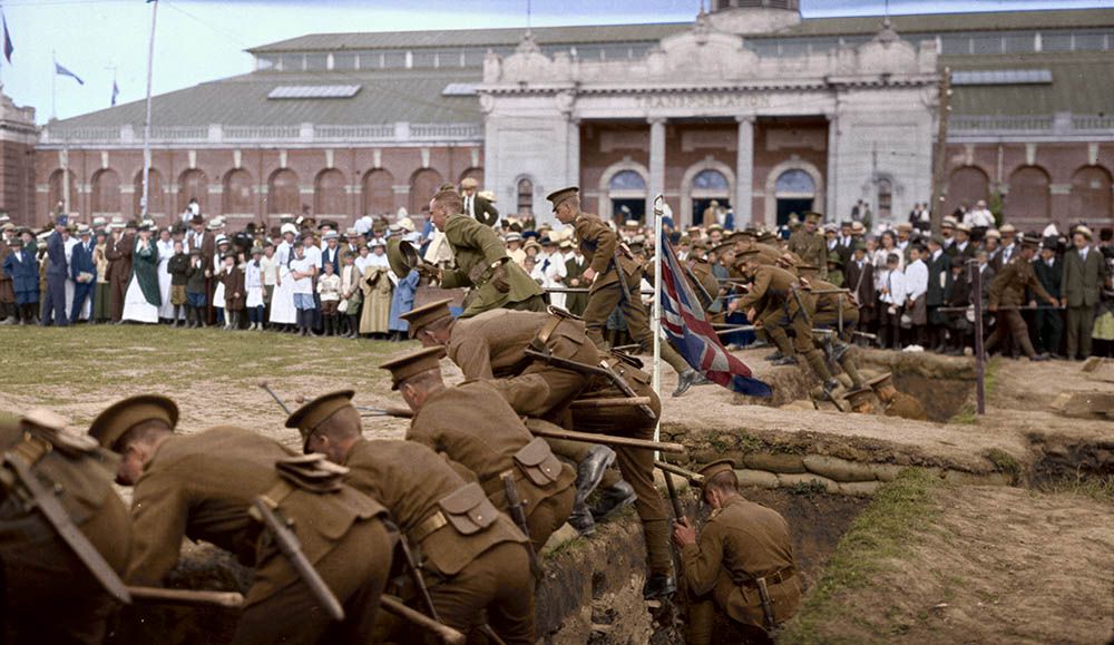 'They were just regular people': Stunning colourized images from Canada ...
