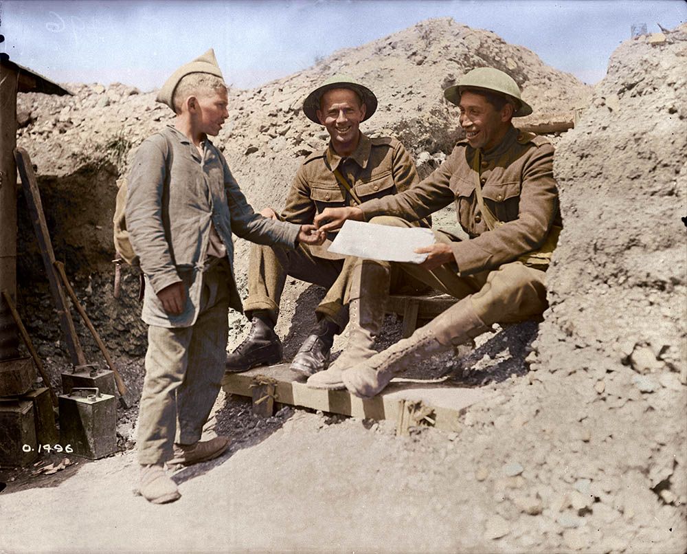 'They were just regular people': Stunning colourized images from Canada ...