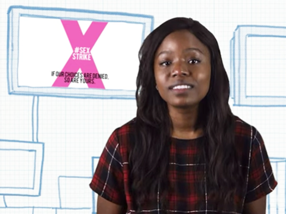 Josephine Mathias: Calling for a ‘sex strike’ to protest abortion ...