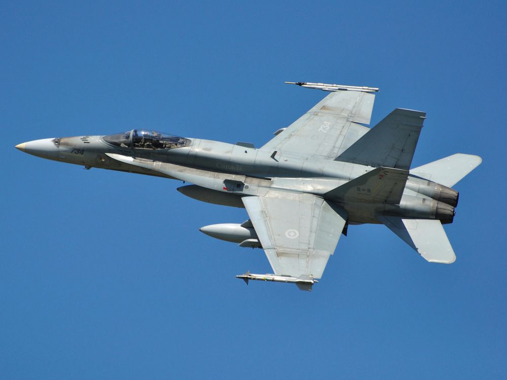 First used Australian fighter jets now flying in RCAF colours with more ...