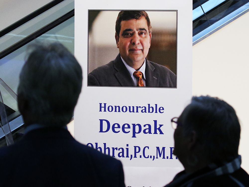 Raymond de Souza: A final kind word for Deepak Obhrai | National Post