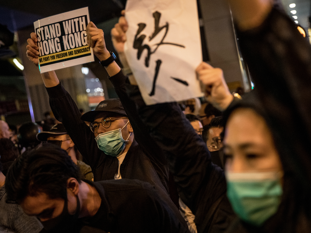 John Robson: How dare you virtue-signal, yet not stand with Hong Kong ...
