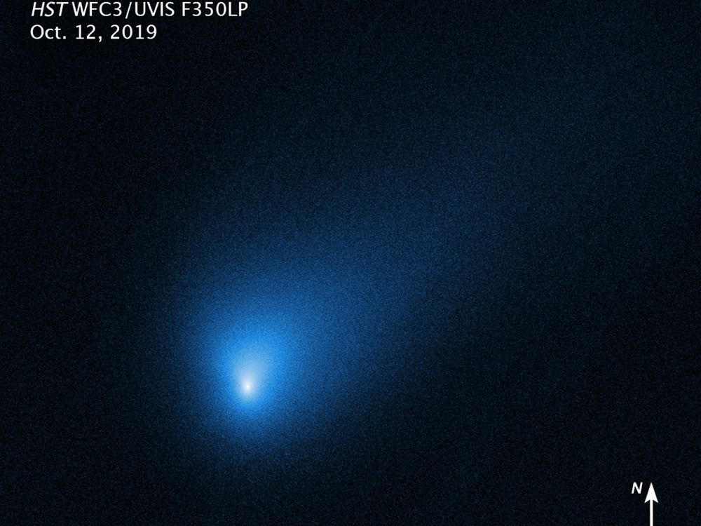 An alien comet from another star is soaring through our solar system ...