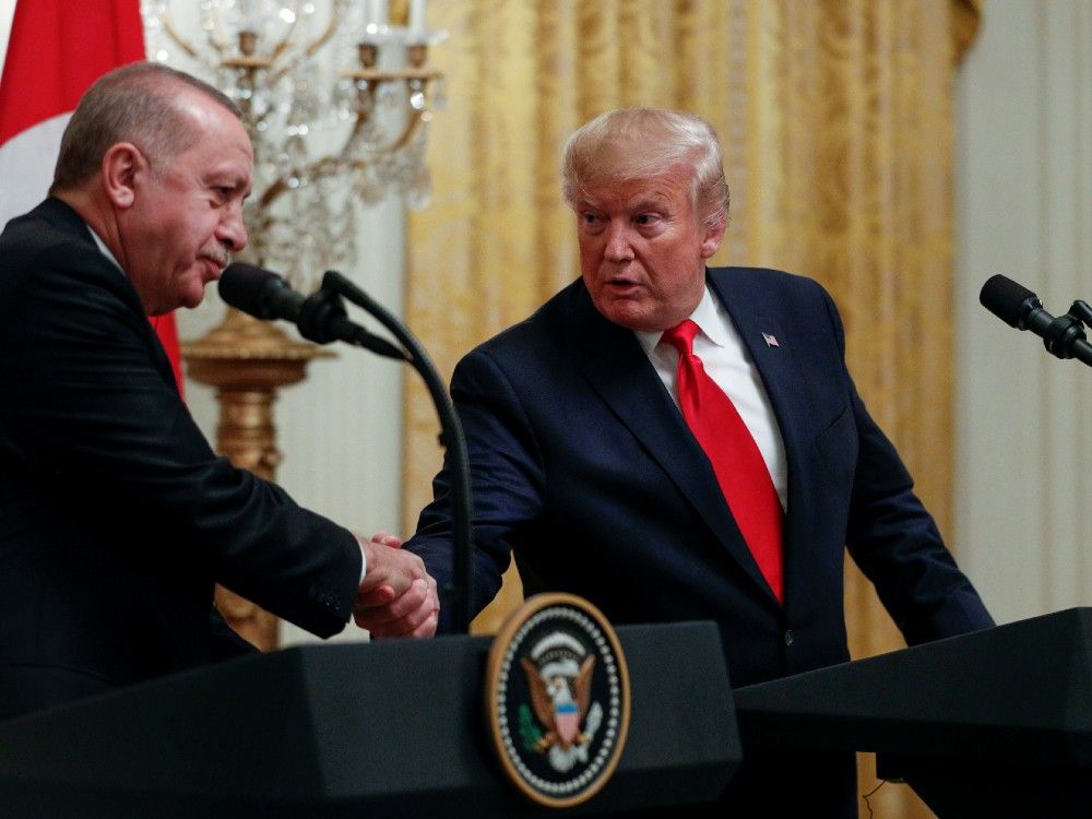 Erdogan says he personally returned Trump’s Oct. 6 letter warning him ...