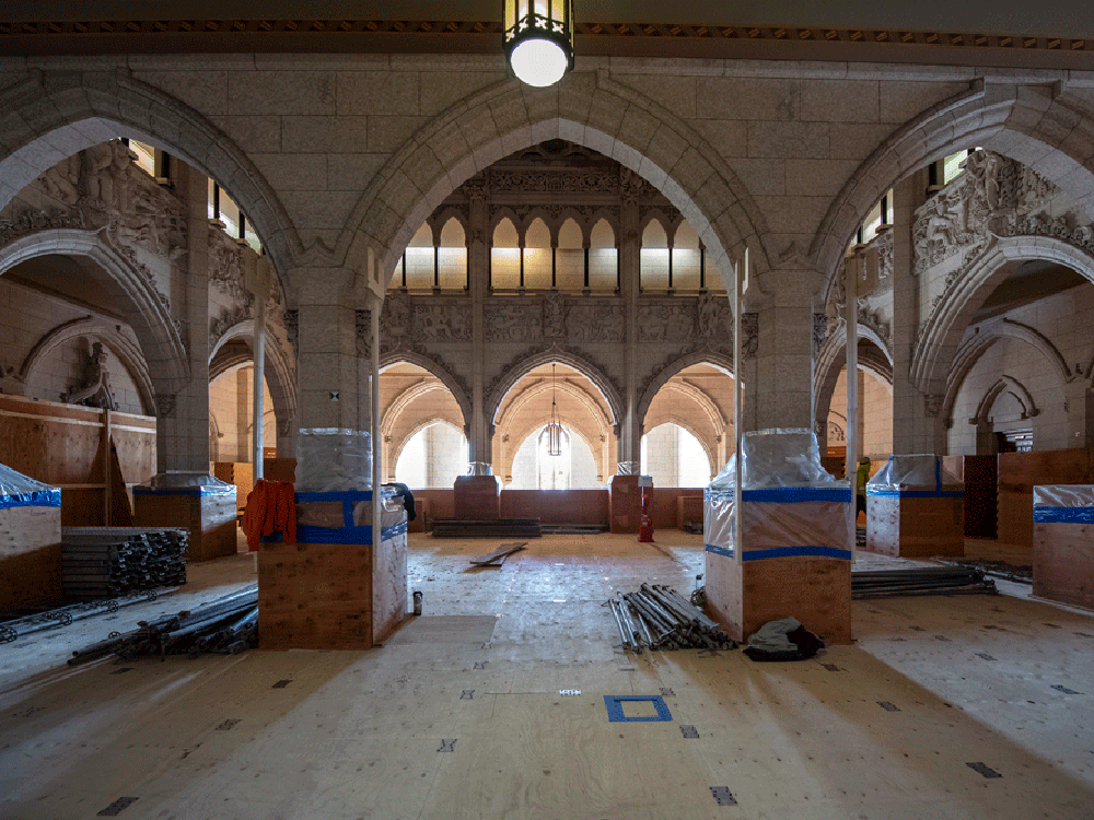 Making Parliament fit for a queen: Protecting priceless art pieces no ...