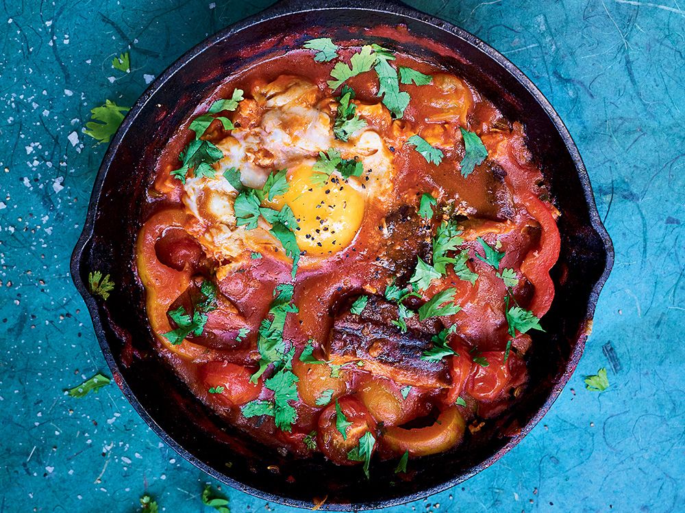 Cook this: Smoked herring shakshuka from The Tinned Fish Cookbook ...