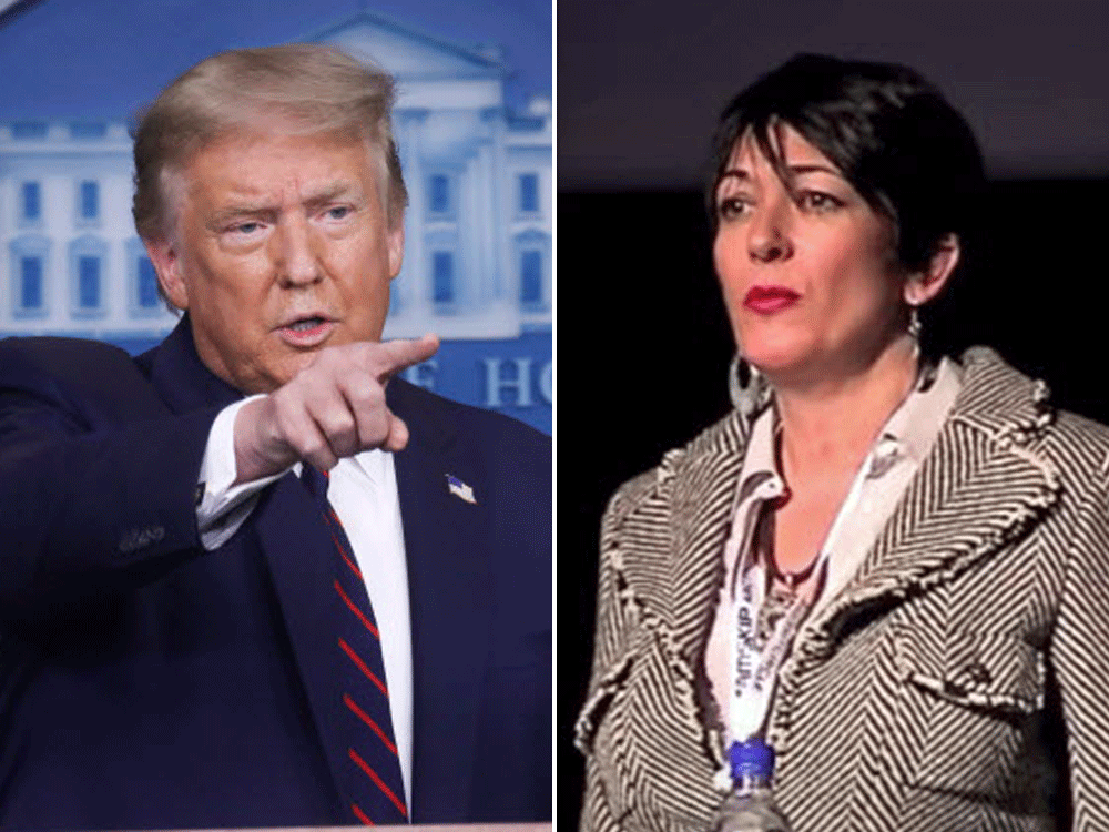 Trump once more wishes Ghislaine Maxwell 'well,' and says Epstein may ...