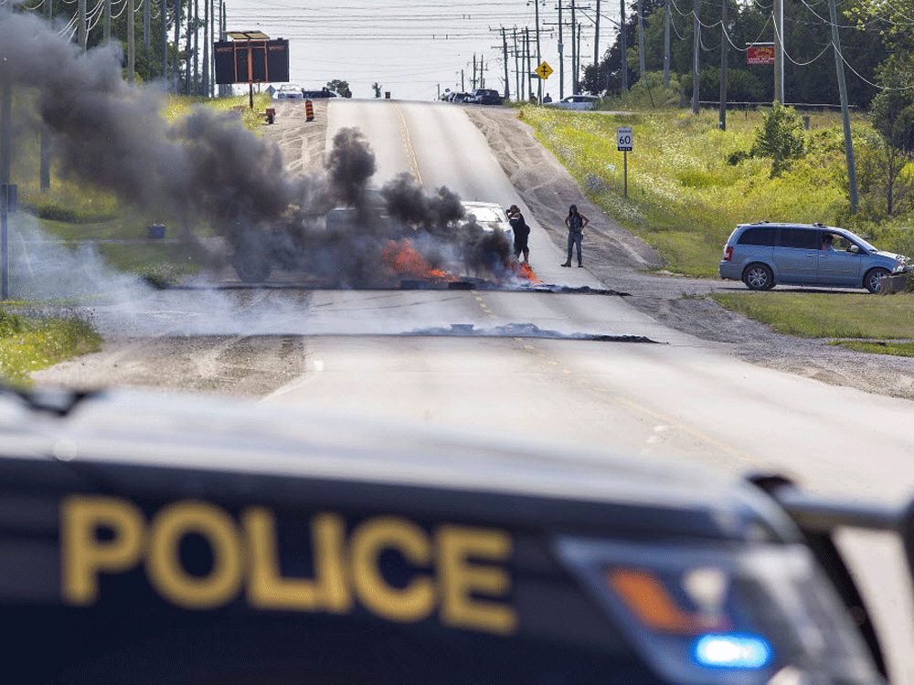 Indigenous protesters return to site of Caledonia, Ont., land dispute ...
