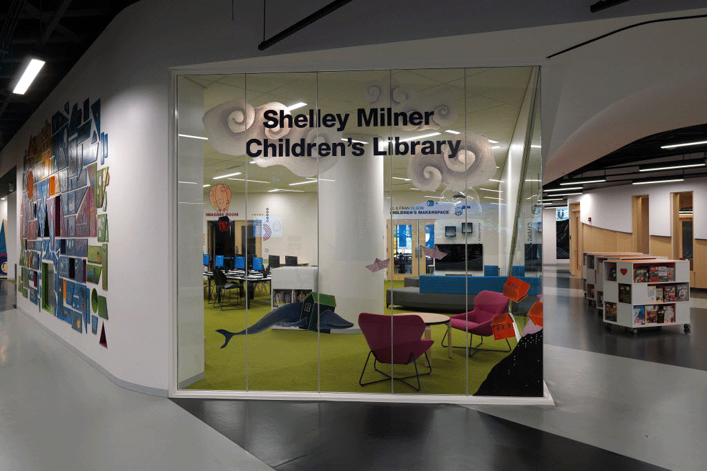Renovated Edmonton library mocked for its 'dumpster' look, reopens to ...