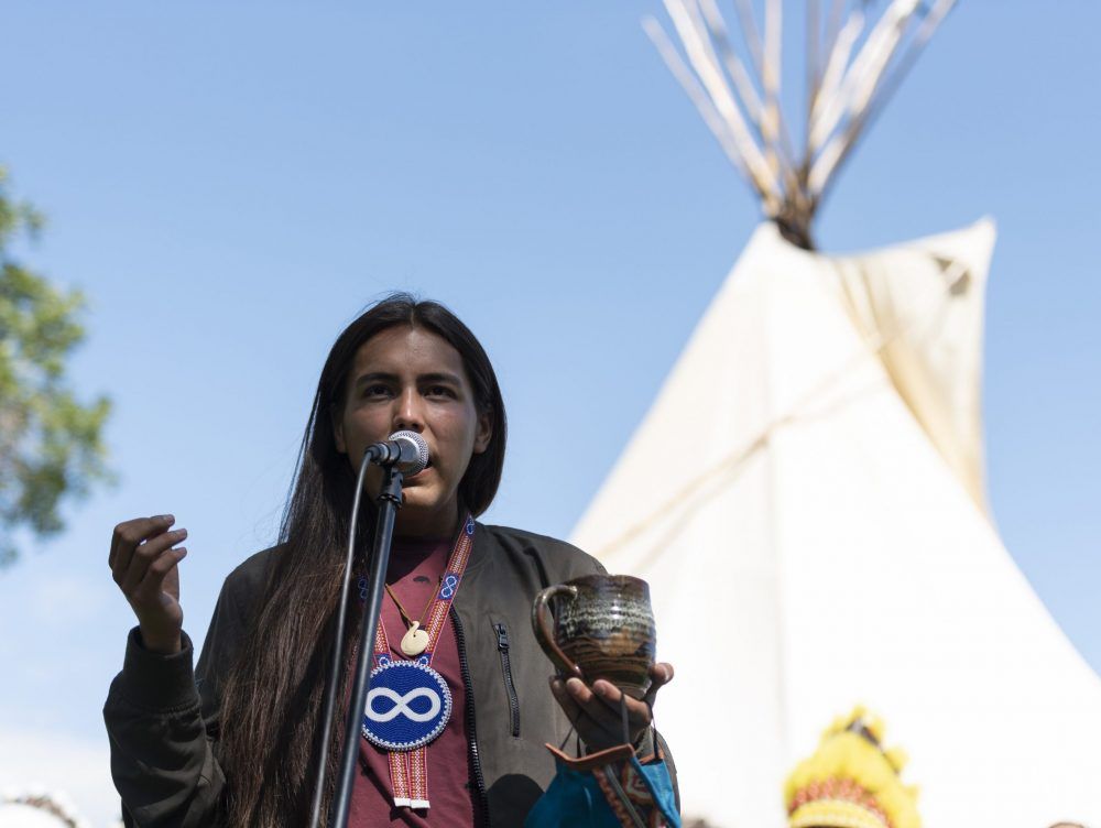 Judge faces judicial review for visiting Metis at teepee protest he ...