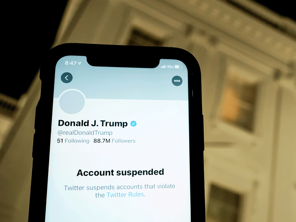 Multiple accounts attempting to evade Donald Trump's Twitter ban shut ...