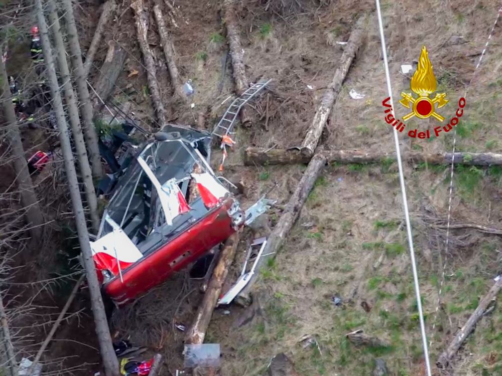 Brakes deactivated on Italian cable car disaster in which 14 died ...