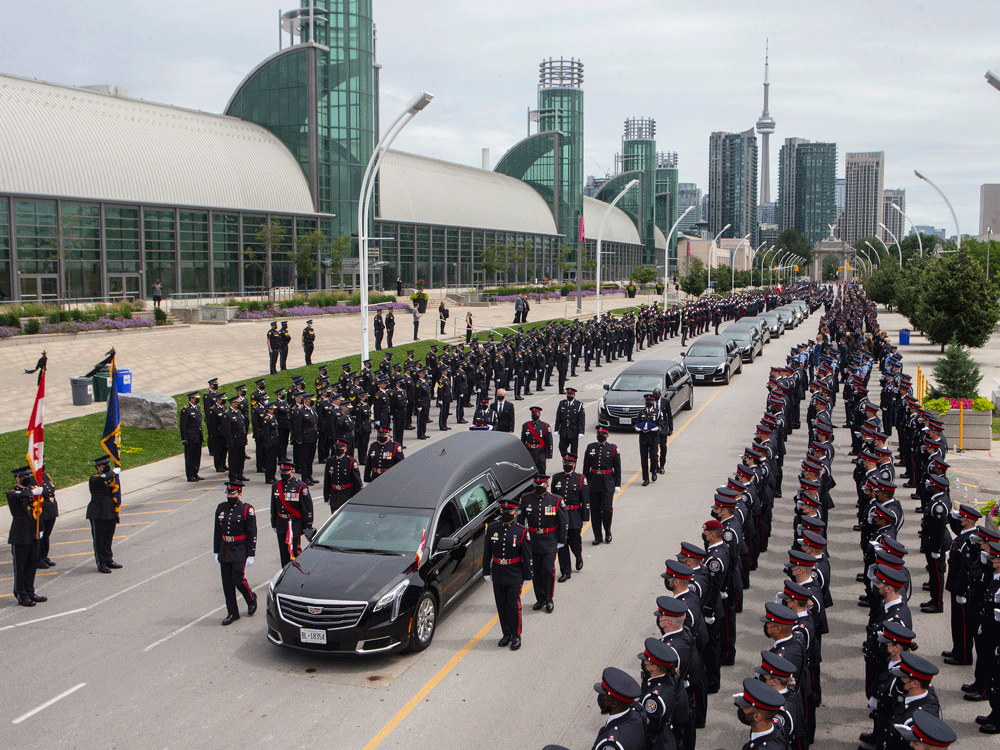 Funeral for Const. Jeffrey Northrup, Toronto police officer killed in ...