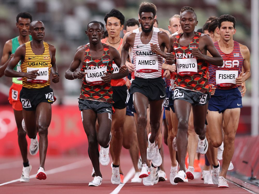 Canada's Mo Ahmed fades to sixth in 10,000m at Olympics | National Post