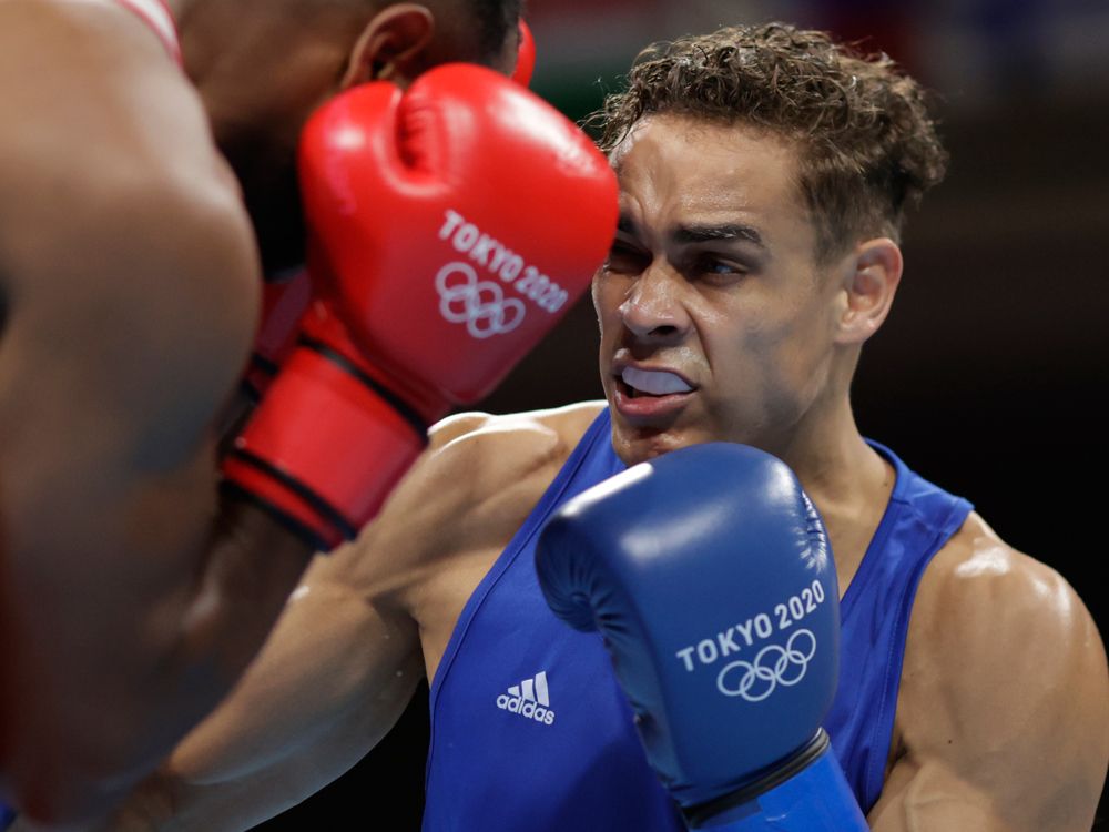 'C'mon man, this is the Olympics': Moroccan boxer Youness Baalla tries ...