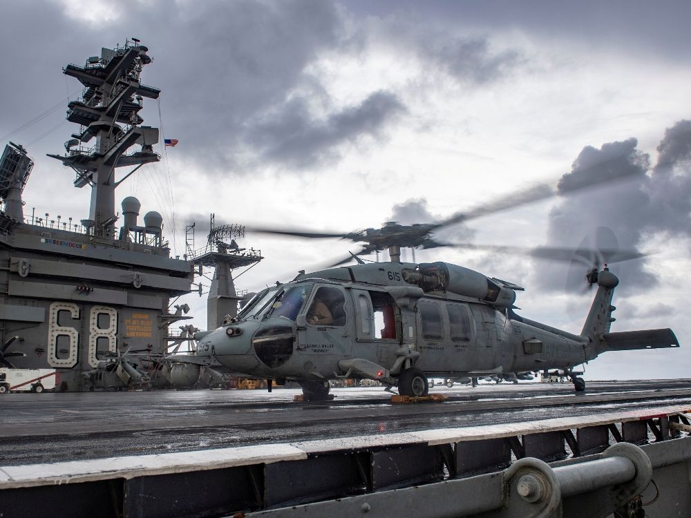 Five U.S. Navy helicopter crew members declared dead after crash off ...