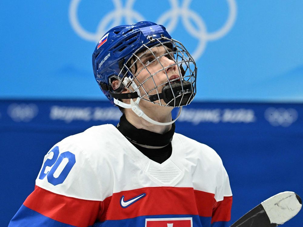 Teen Slafkovsky leads Slovakia to first Beijing win | National Post