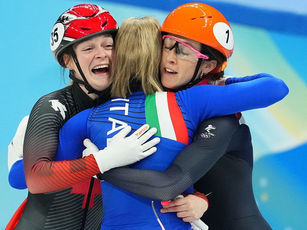 Speed skater Kim Boutin claims Olympic bronze for Canada in 500m ...