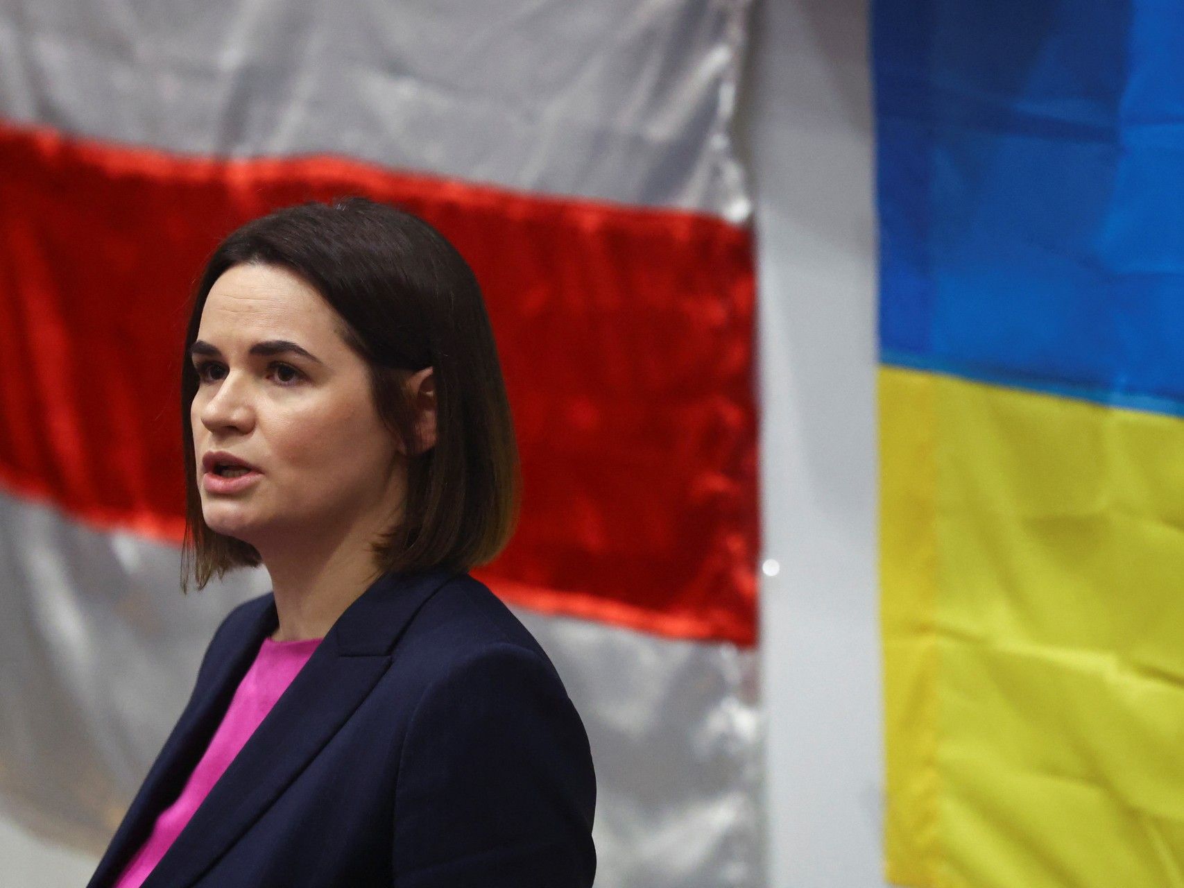 Belarus Opposition Leader Pleads For Canada To Recognize Her