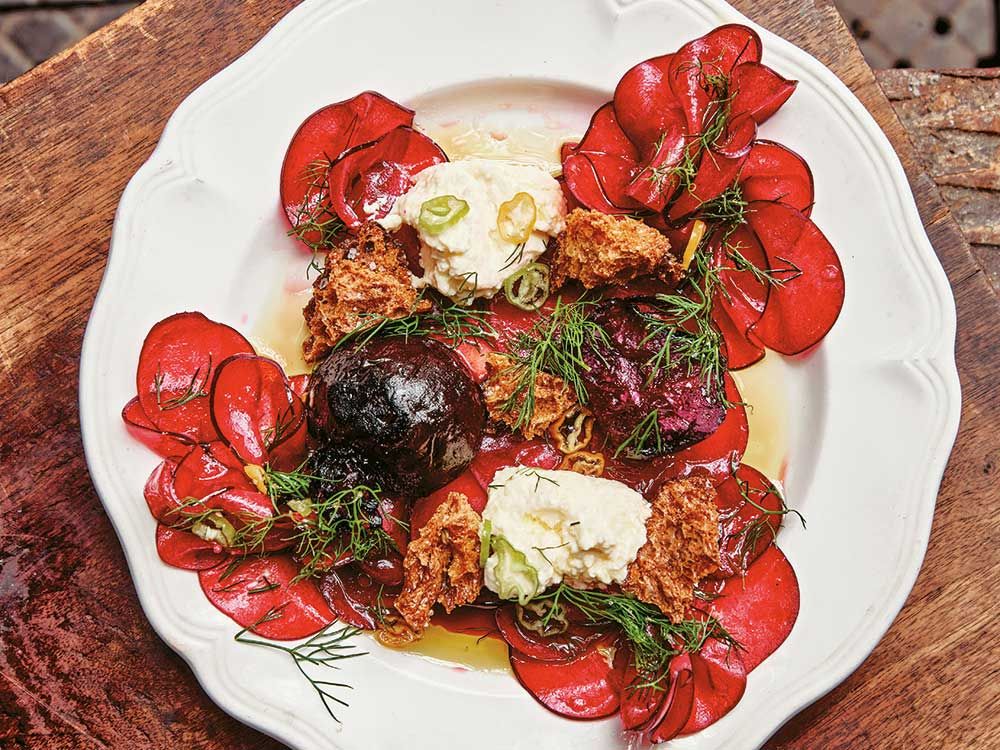Cook this: Braised beet and plum salad from Green Fire | National Post