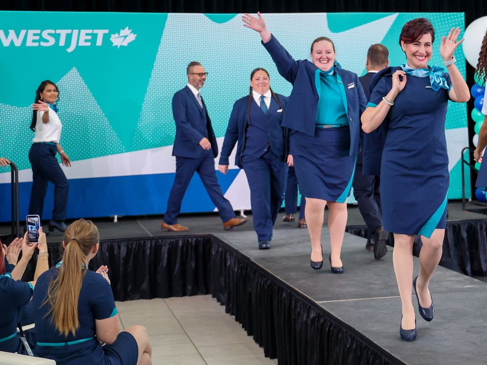 WestJet debuts new, gender neutral uniforms with space to display ...