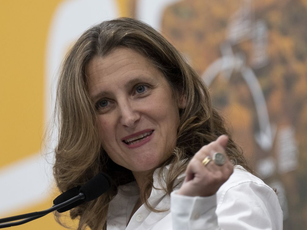 Freeland apologizes for saying Africans must be 'prepared to die for ...