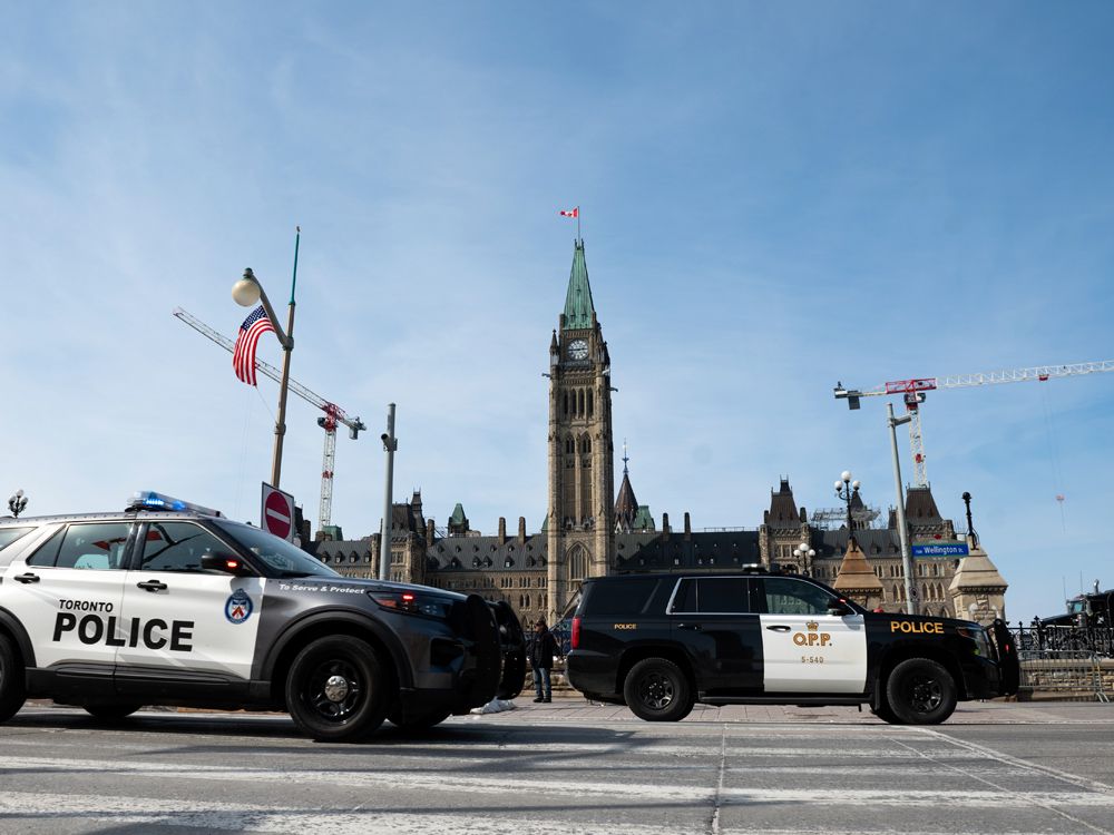 Heavy security presence in Ottawa as city gets set for Biden arrival on ...