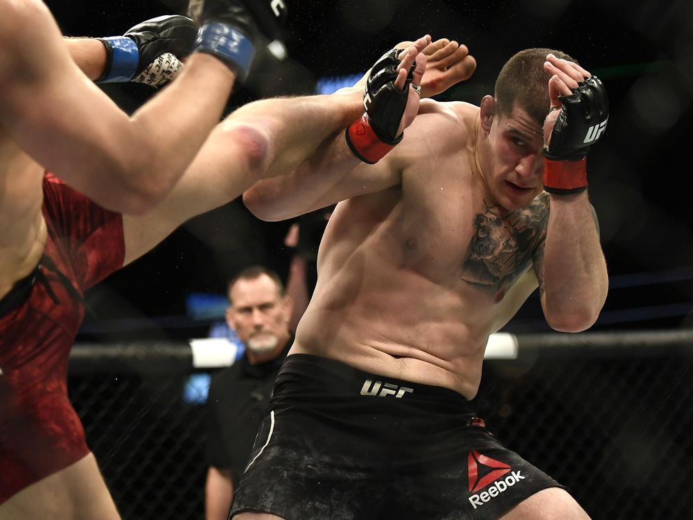 Canadian middleweight Marc-Andre (Powerbar) Barriault scores TKO win at ...