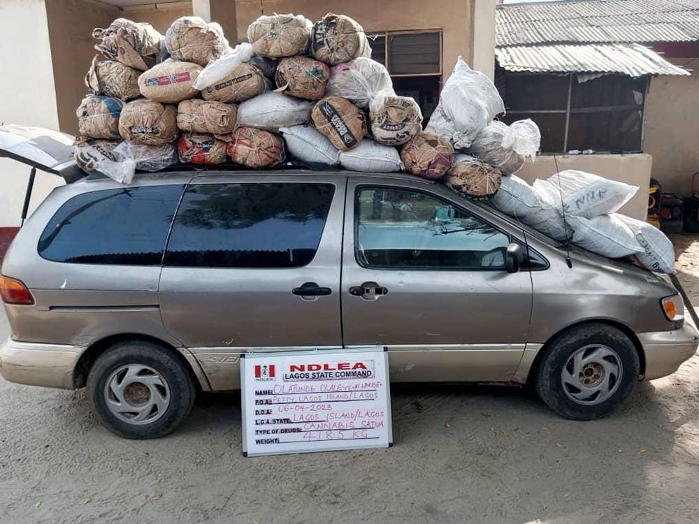 Canadian Loud cannabis hidden in cars from Canada is flooding Nigeria ...