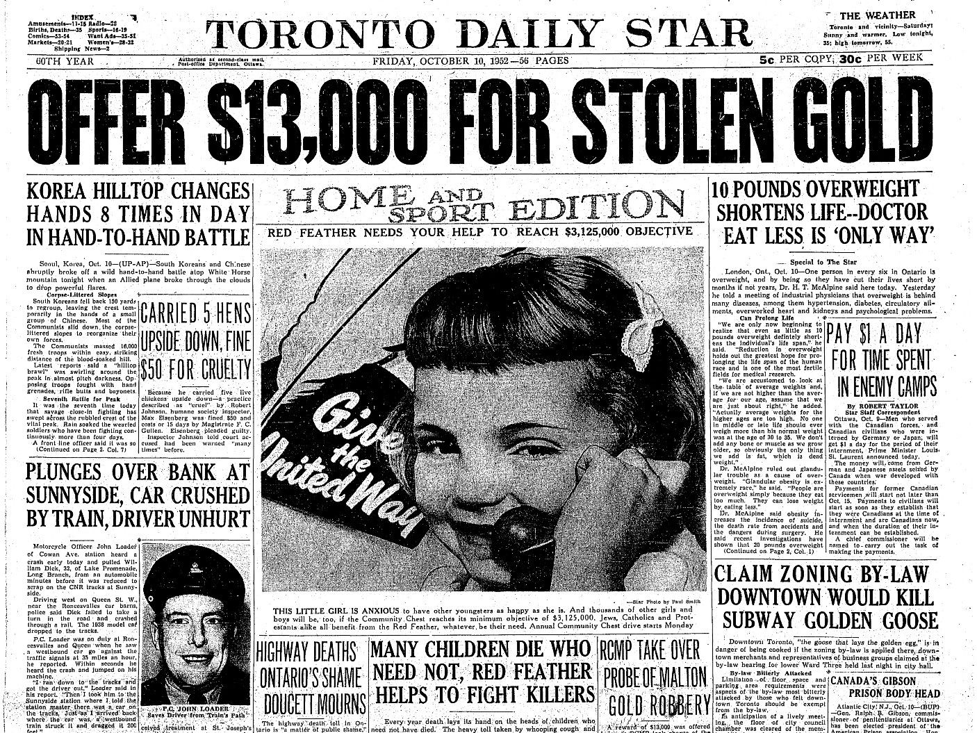 Great Toronto airport gold heist is solved, 70 years on | National Post
