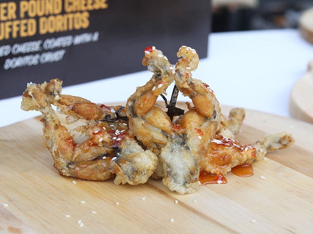 The most unusual foods at the CNE, including pickle cotton candy ...