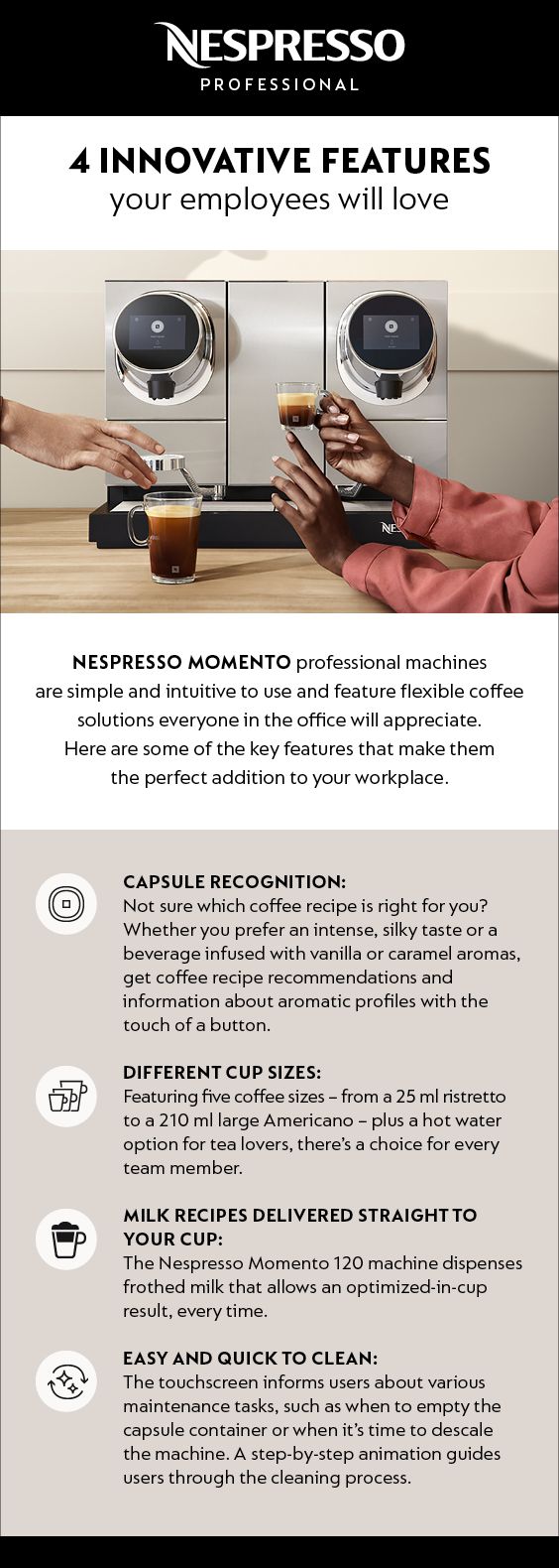 Welcome your team back to the office with unforgettable coffee moments ...