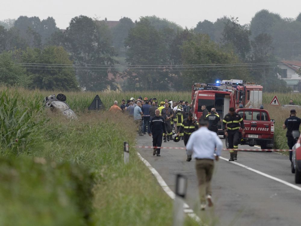 Italian air force aircraft crashes, kills girl on the ground | National ...