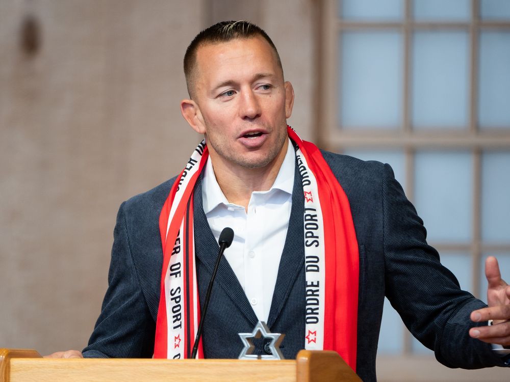 Georges St-Pierre: From humble beginnings to Canada's Sports Hall of ...