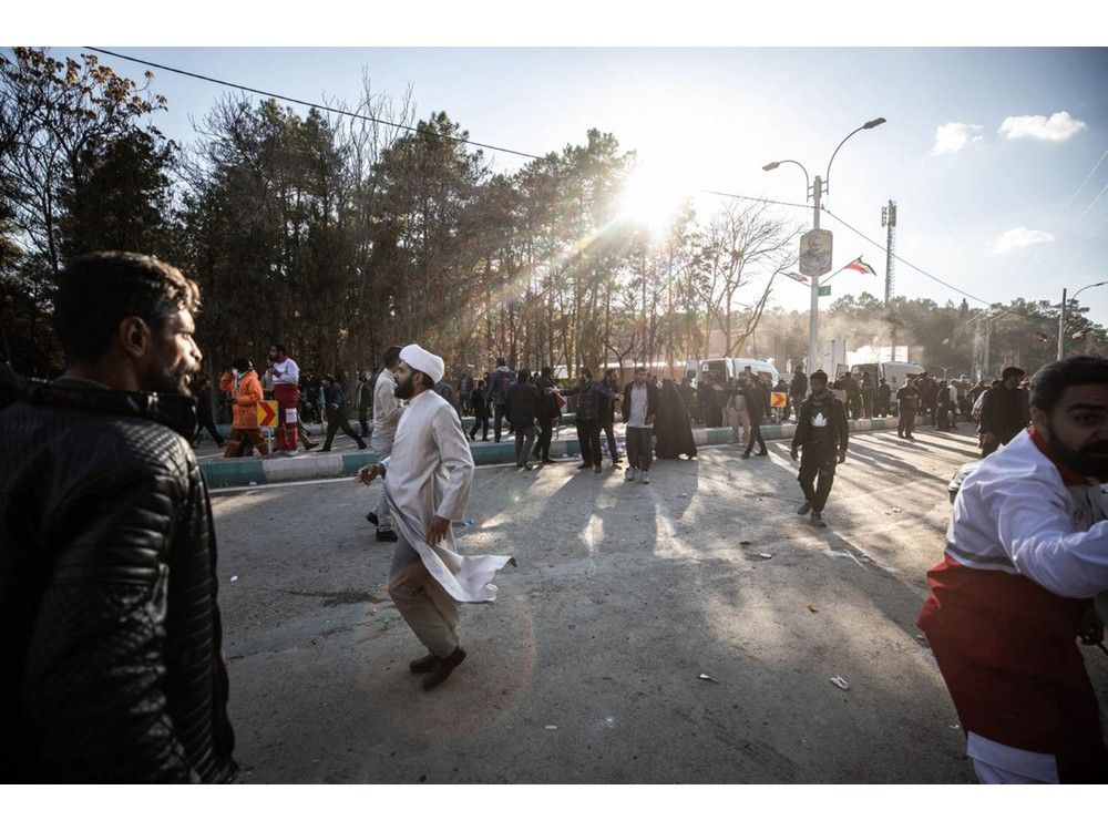 Iran says at least 103 people killed, 211 wounded in two explosions ...