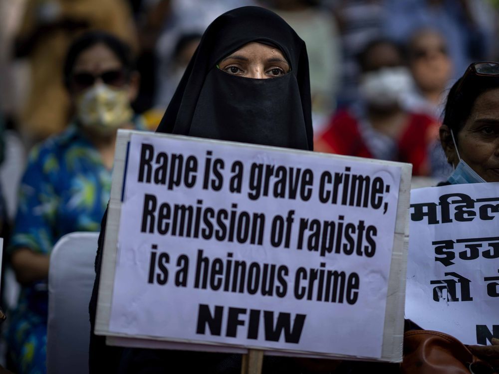 India court restores life prison sentences for 11 Hindu men who raped a ...