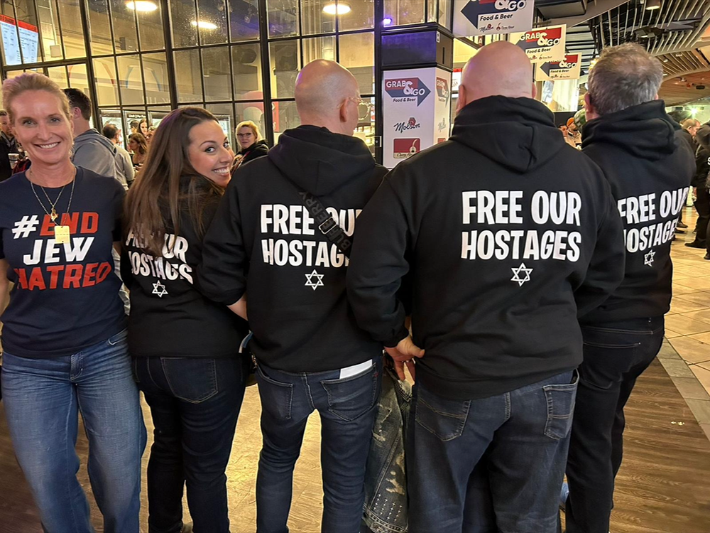 MLSE threatens to eject fans wearing 'Free Our Hostages' sweatshirts ...