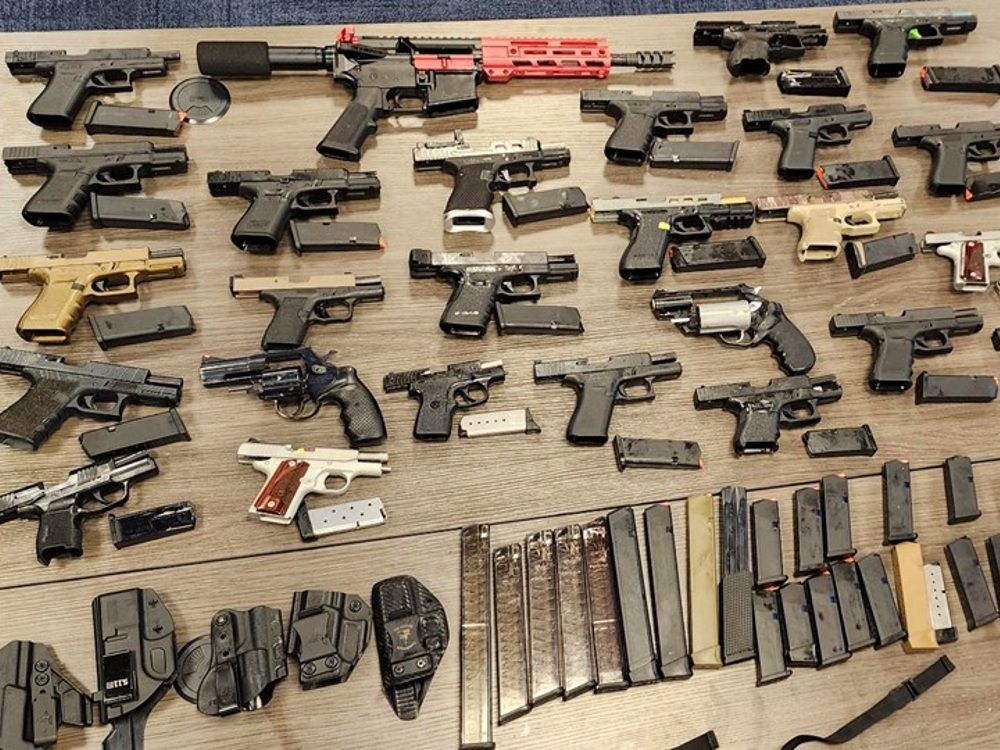 Massive gun bust by OPP, U.S. Homeland Security nets 274 illegal ...