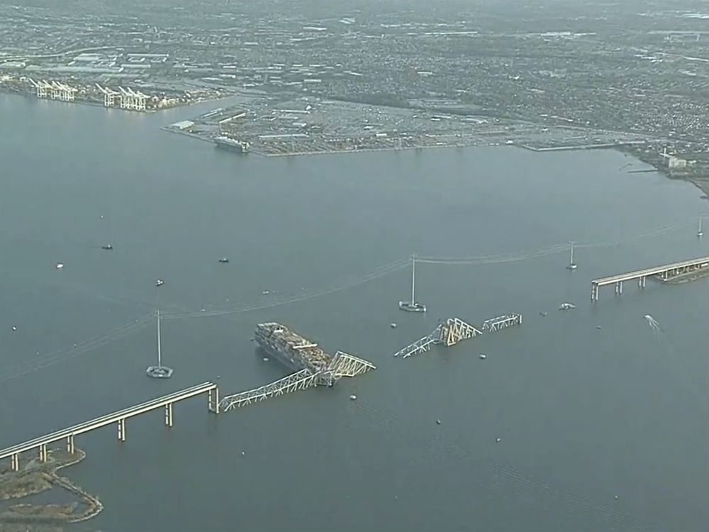 A list of major US bridge collapses caused by ships and barges ...